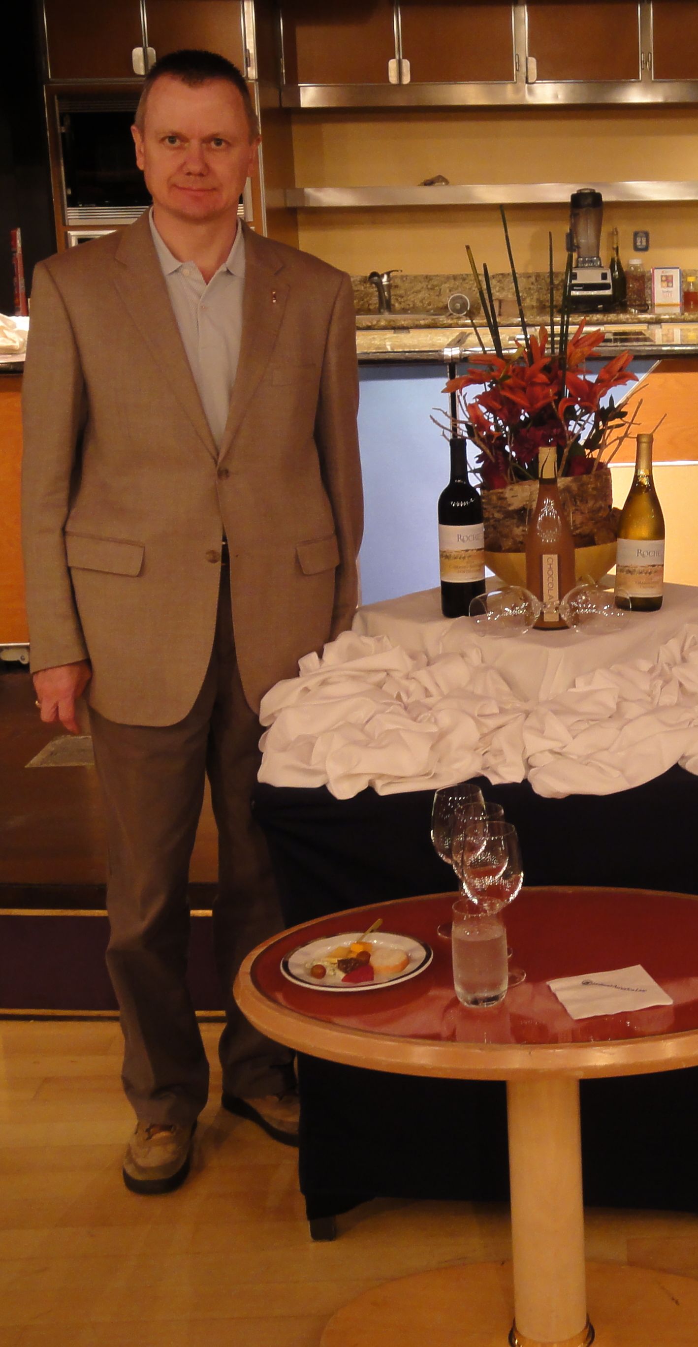 Wine Tasting on an Alaskan Cruise plus Chef Hervé Laurent‘s Salmon ...